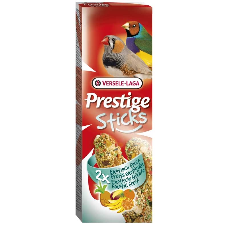 Tyčinky pre spevavé vtáky 2ks exotické ovocie